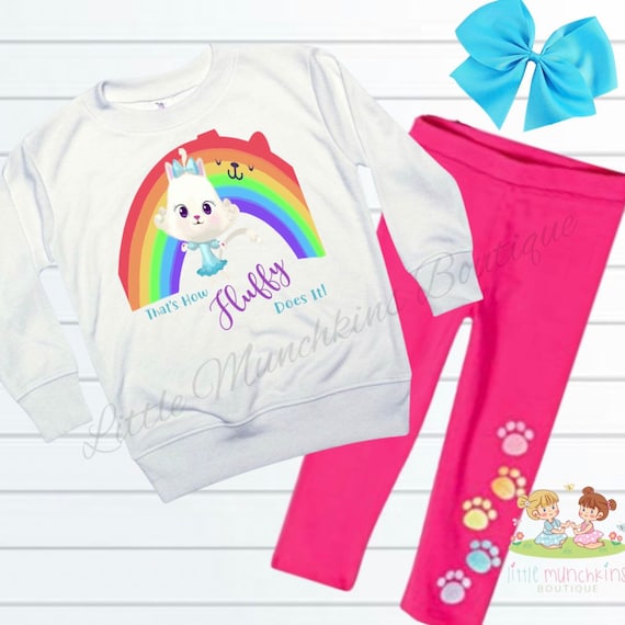 Gabby's Dollhouse Shirt//fluffy Flufferton//gabby | Etsy