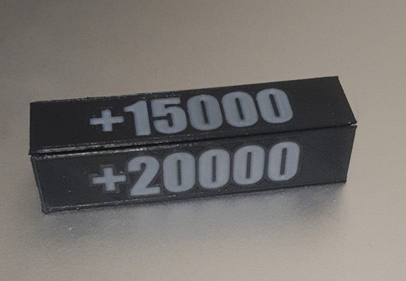 Modular FDM 3D Printed Scoring Sticks for Tracking Points - Etsy