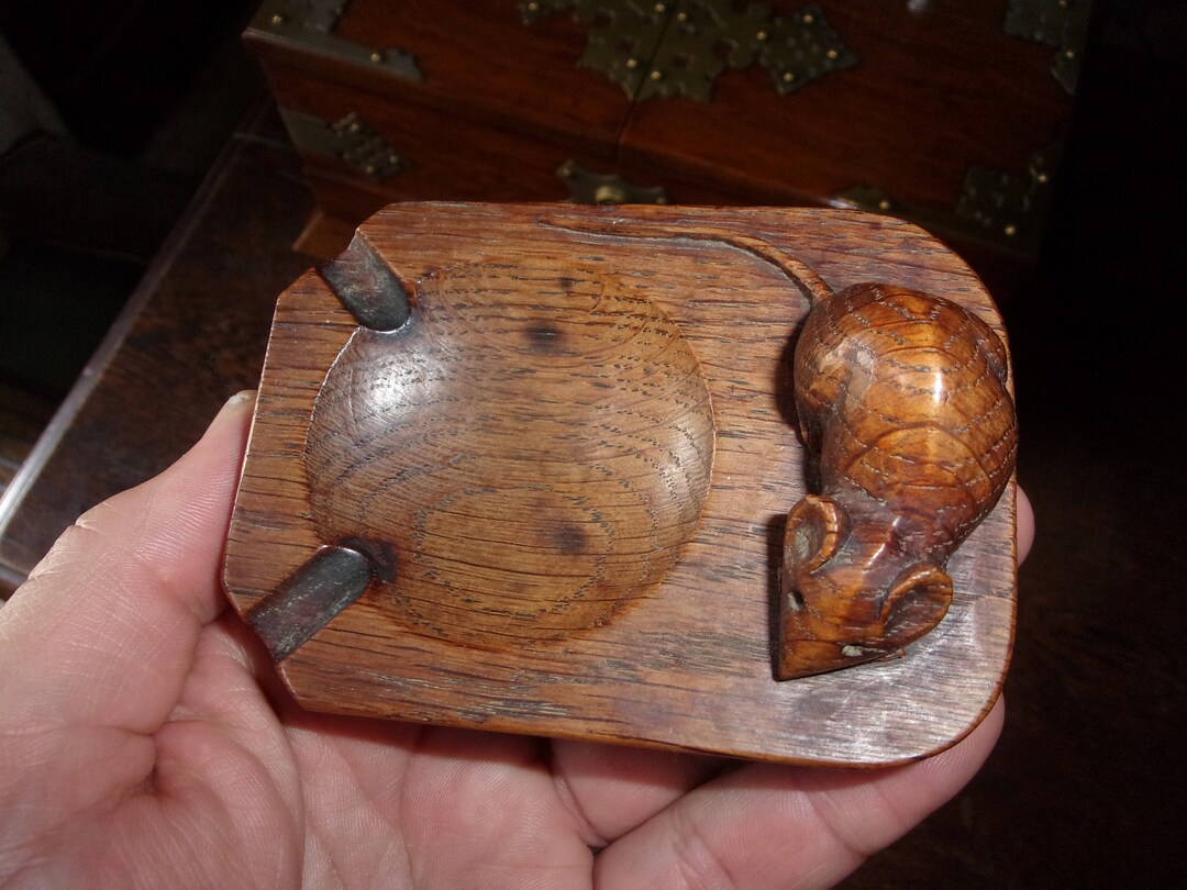 A Lovely Early Original Robert 'mouseman' Thompson Oak - Etsy