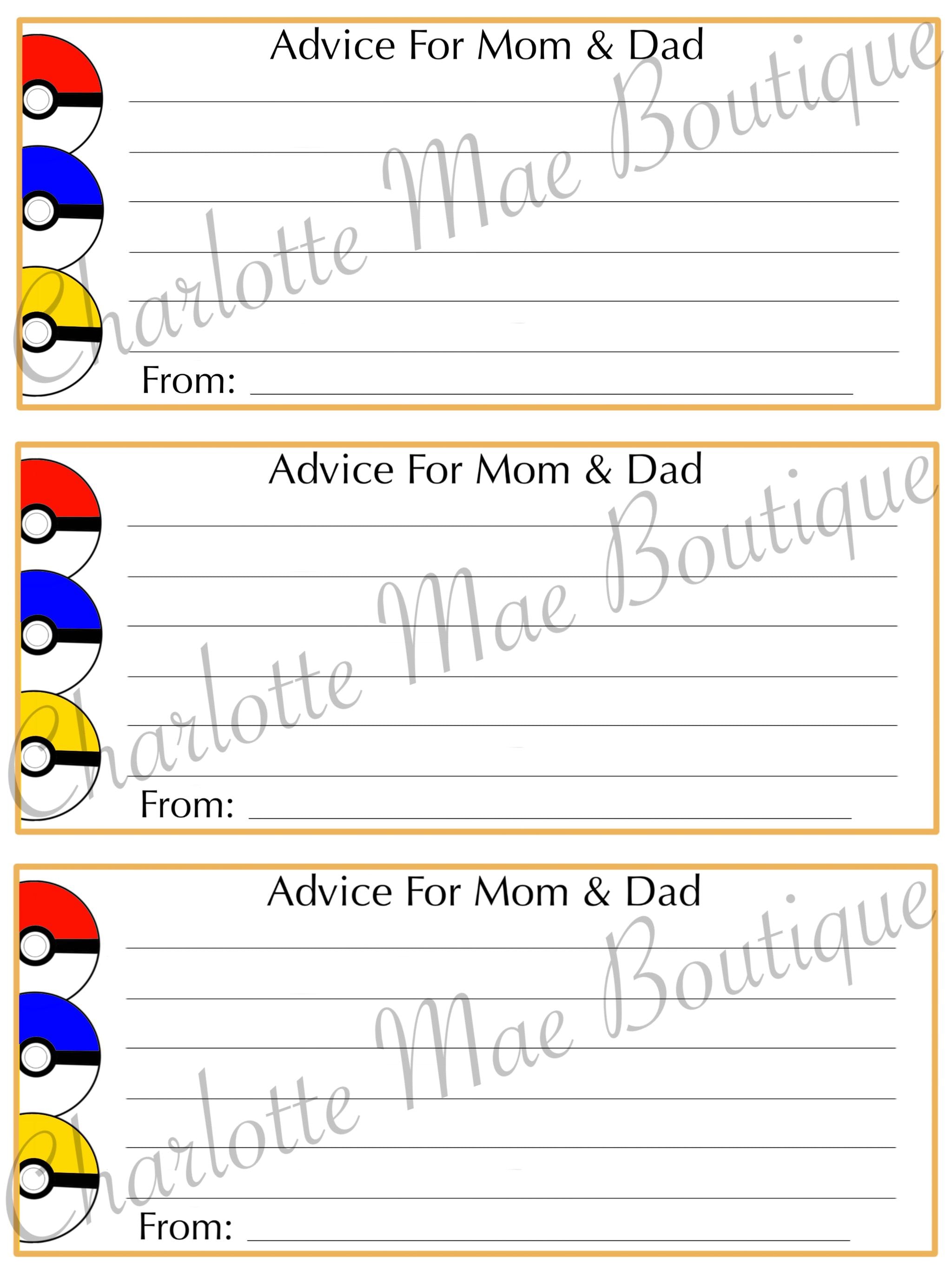 Bright Pokemon Baby Shower Digital Bundle - Etsy