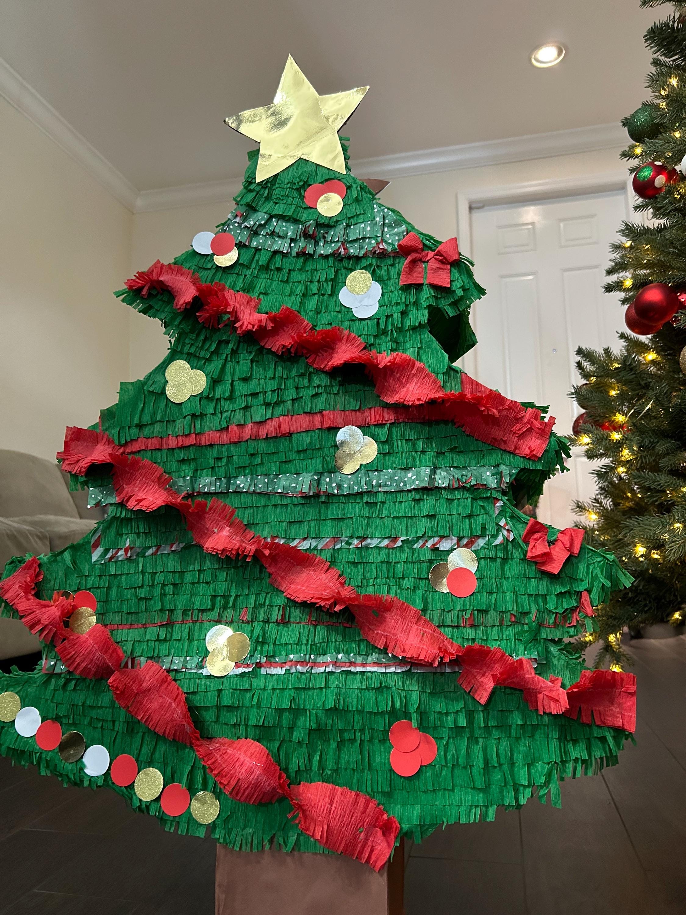 Piñata De Árbol De Navidad, - Etsy