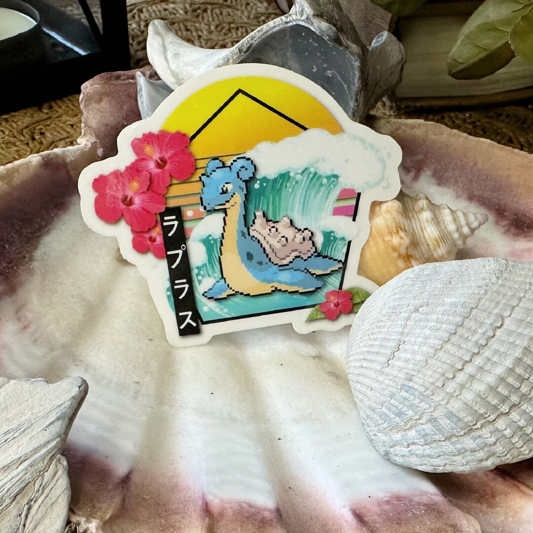 Ocean Lapras Sticker - Etsy