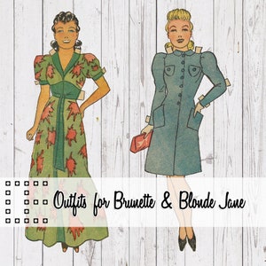 Jane Arden 1945 Comic Vintage Newspaper Download Printable - Etsy