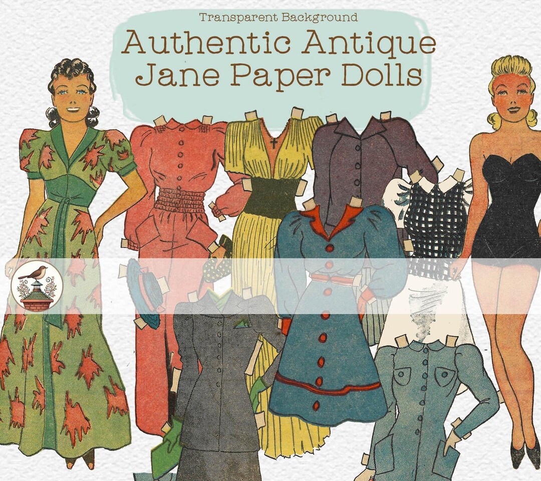Jane Arden 1945 Comic Vintage Newspaper Download Printable Paper Doll ...