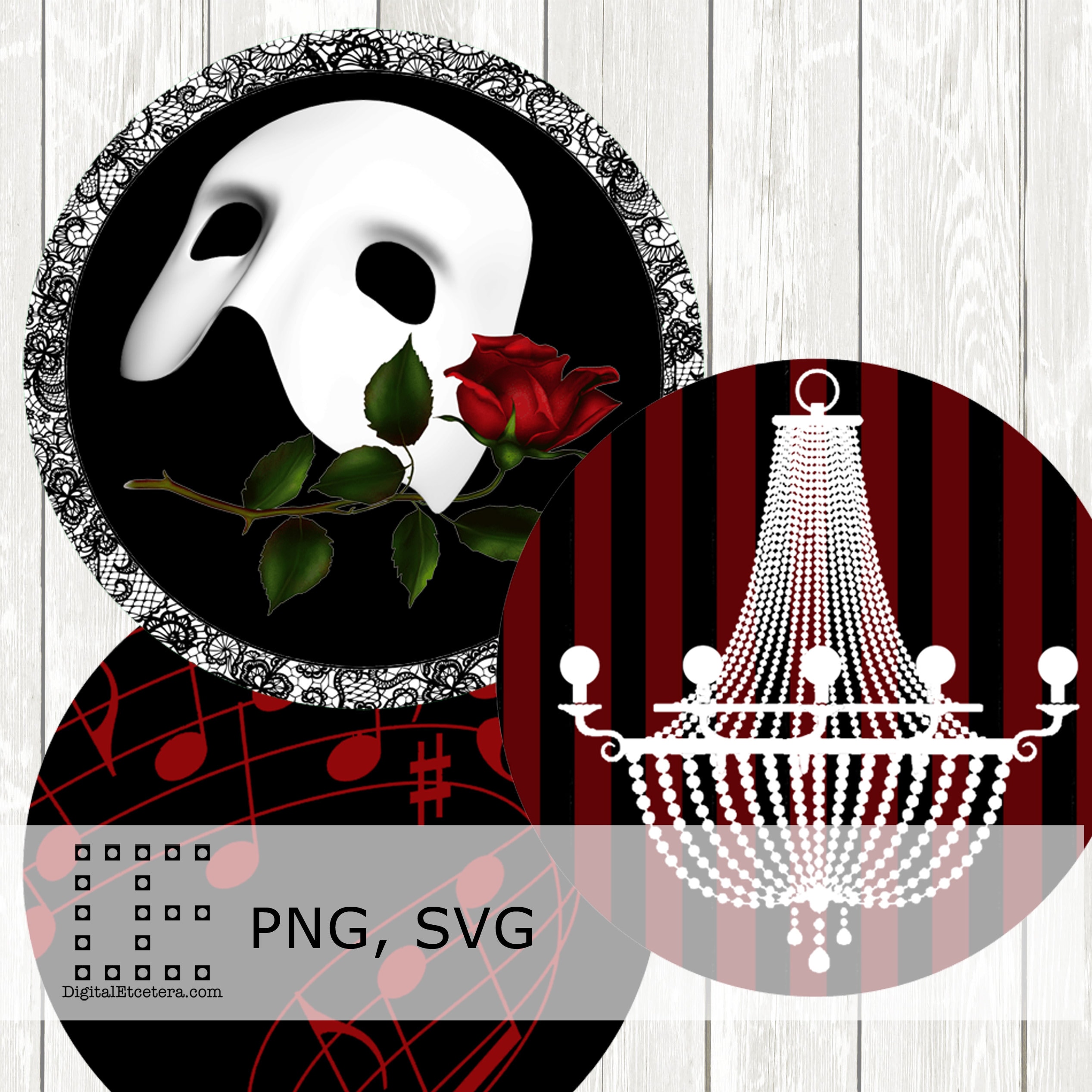 Phantom of the Opera Paper Printable Andrew Lloyd Weber - Etsy