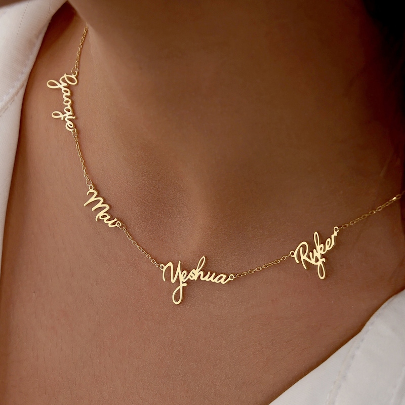 Name Necklace Women - Etsy