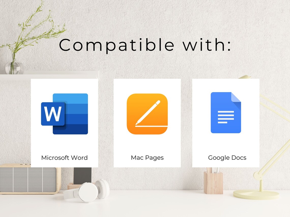 CV Template, CV Template Professional, CV Template Word, Mac Pages, Google Docs, Easy to Use ...