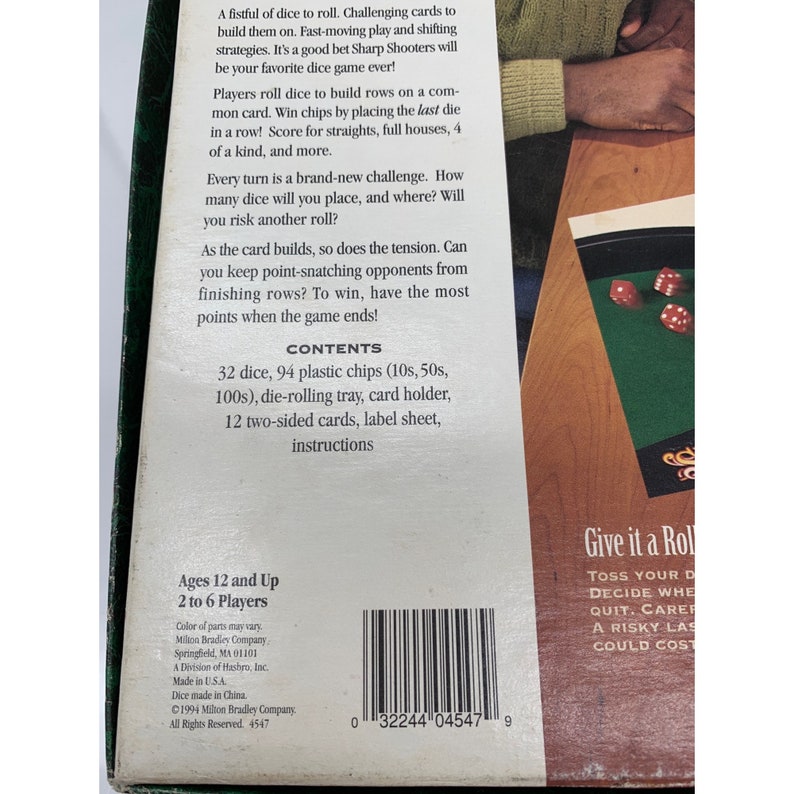 Sharp Shooters Milton Bradley Game 1994 Missing 2 Red Dice - Etsy