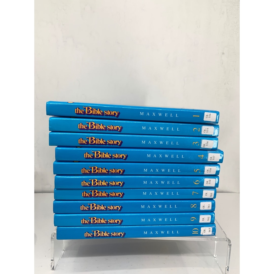 The Bible Story Arthur S Maxwell Complete Set Volumes 1-10 - Etsy