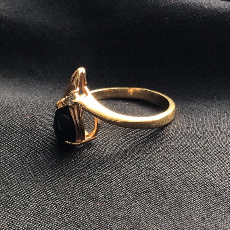 Obsidian Rings - Etsy