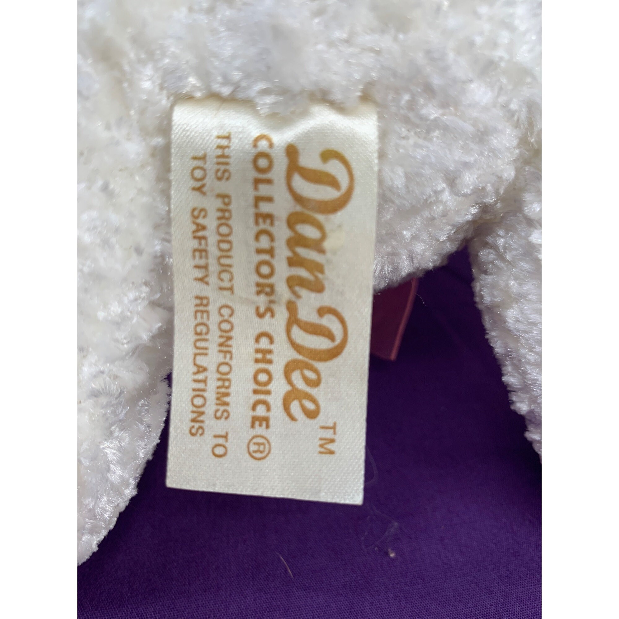 Dan Dee Victorian Sitting 8 Inch White Bear Pink Velvet Hat - Etsy