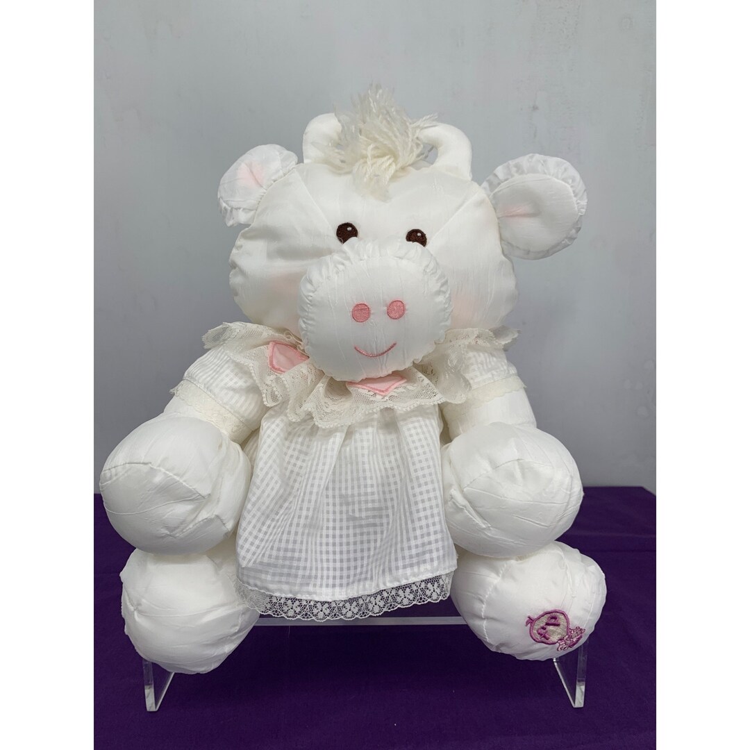 Fisher-price 1986 Puff A Lump White 13 Cow White Dress - Etsy