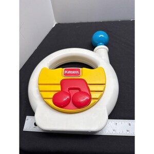 1992 Playskool Musical Toy Rocking Radio With Handle & Blue Knob Tested ...