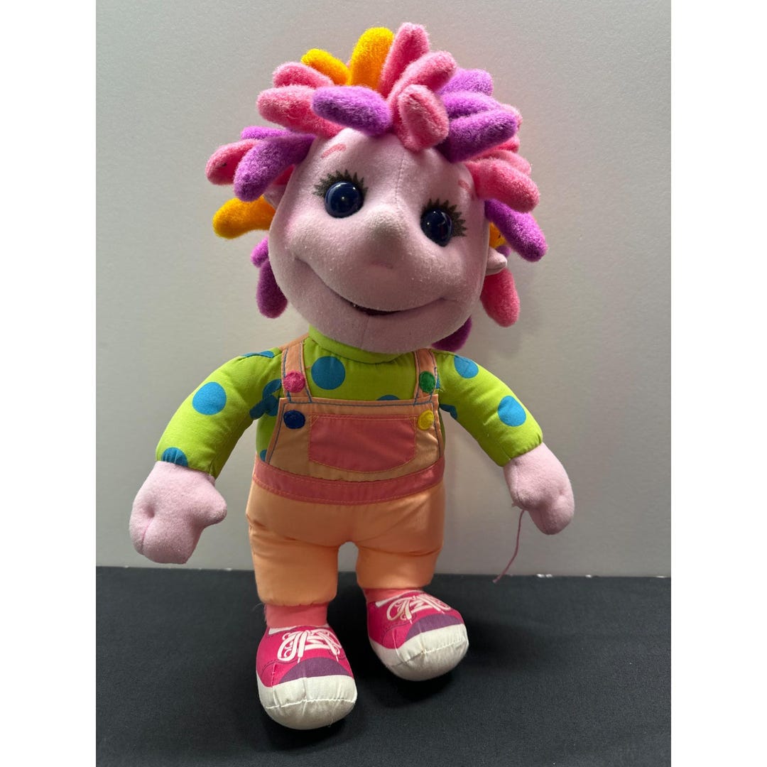 Vintage Playskool Allegra's Window Allegra Soft Doll Nick Jr 15" Plush ...