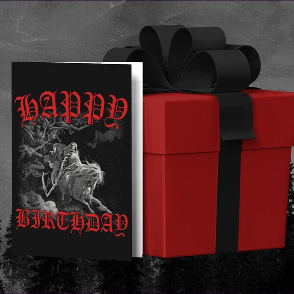 Heavy Metal Birthday - Etsy