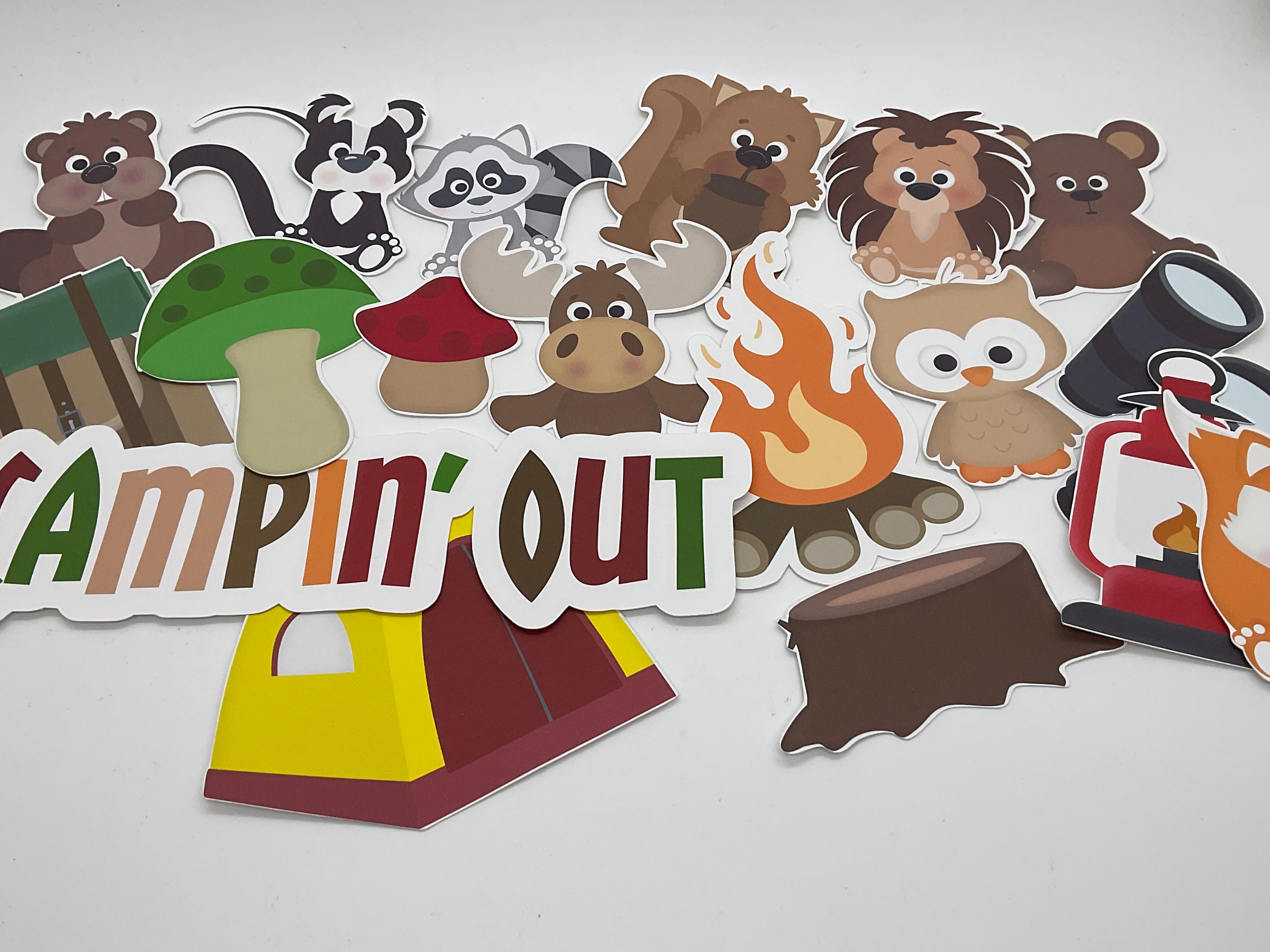 Camping Out Outdoors Woods Tents Smores Fires Vacation Family - Etsy