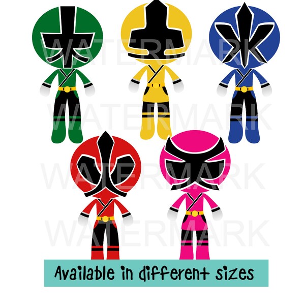 Power Rangers Banner - Etsy