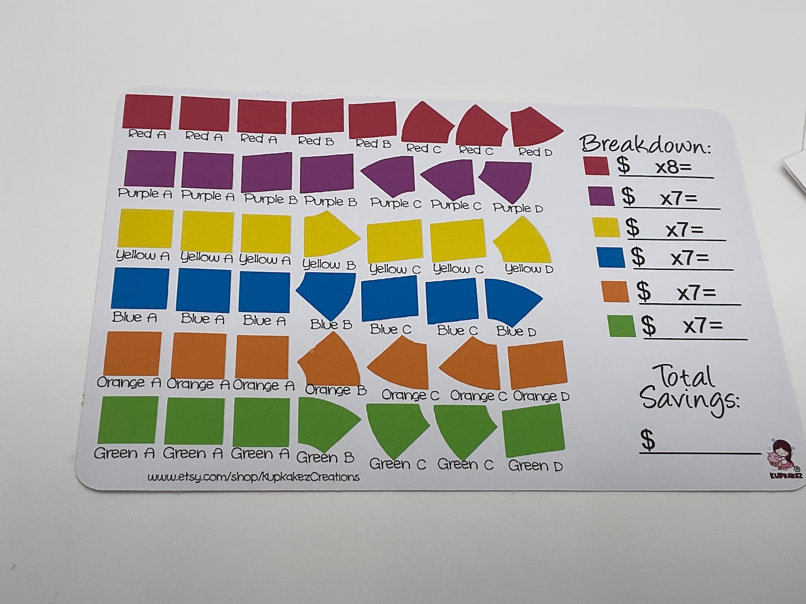 Printable Downloadable Board Game Savings Challenge Money Cash Stuffing ...