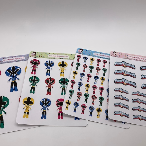 Power Rangers Banner - Etsy