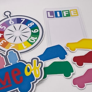 Game of Life Family Night Board Games Play Kids Celebration Die Cuts ...