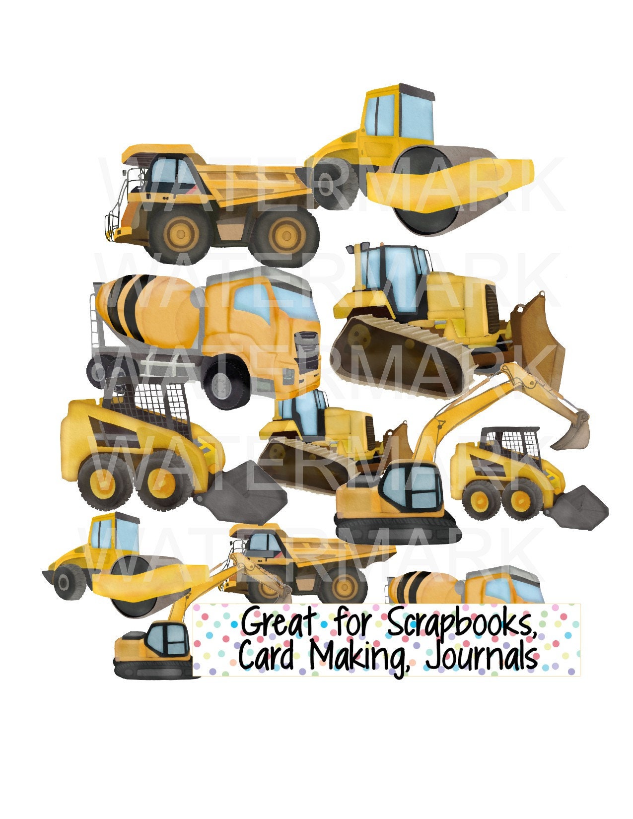 Excavator Construction Outdoors Motor Ride Working Cars Theme Cutouts ...