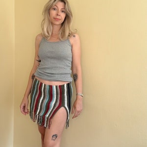 The Funky Fringes Skirt Crochet Pattern - Etsy