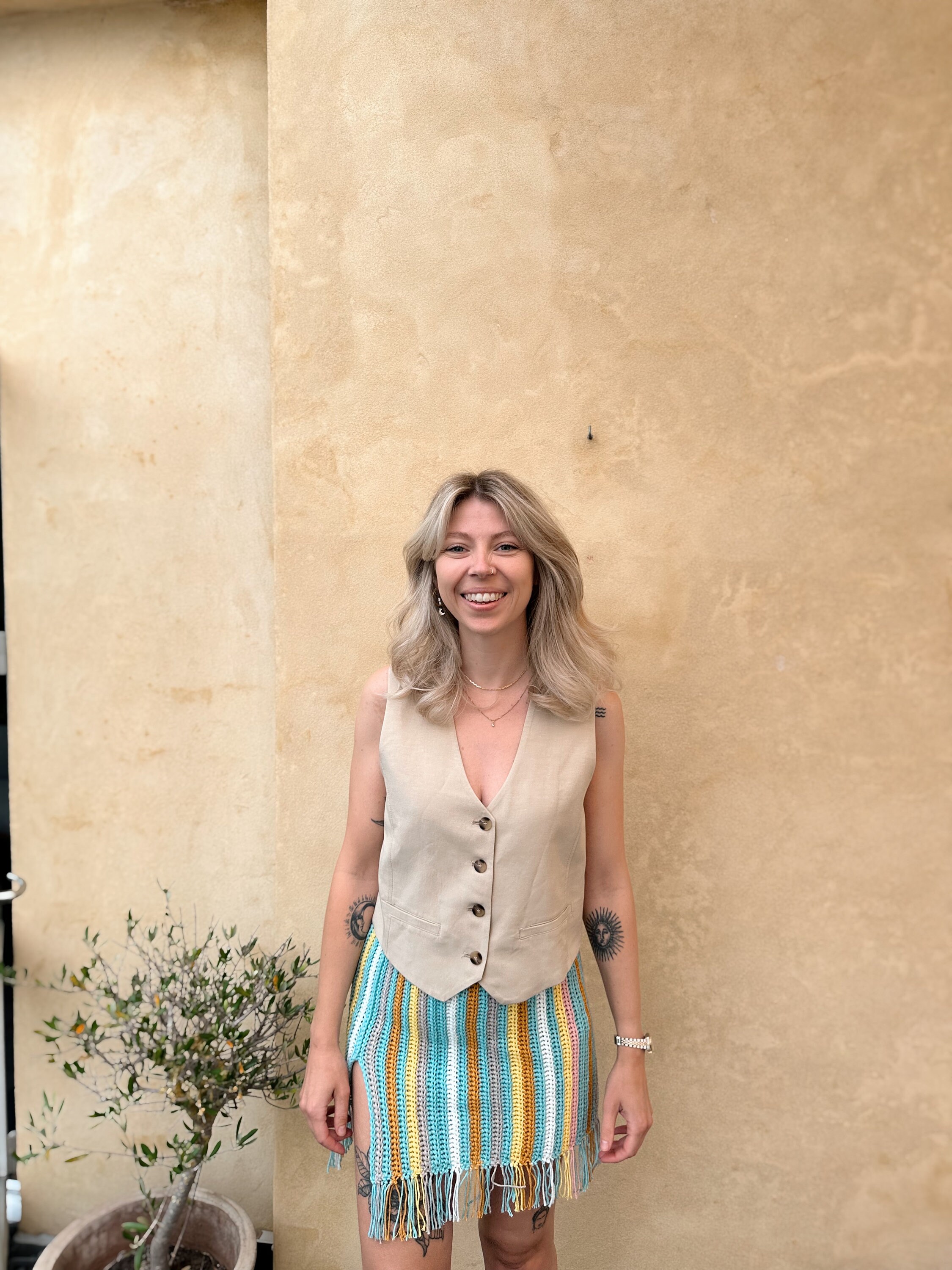 The Funky Fringes Skirt Crochet Pattern - Etsy