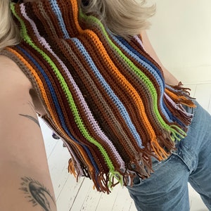 The Funky Fringes Collection Crochet Patterns - Etsy