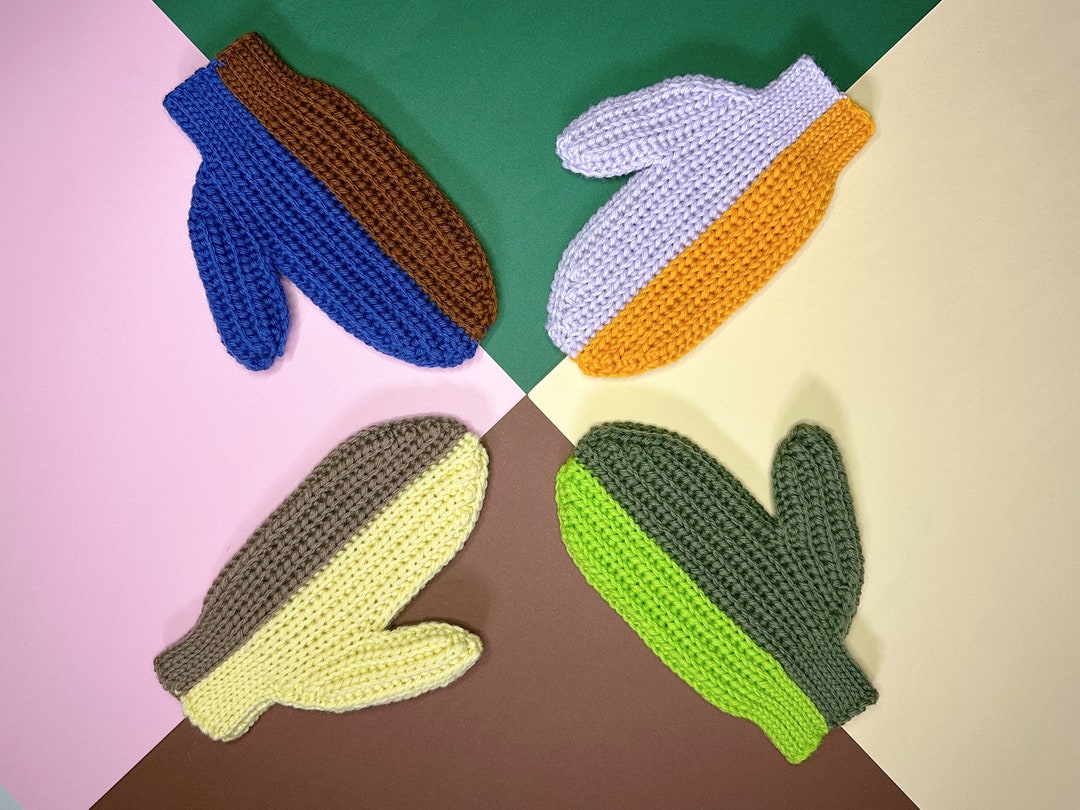 No Knit Mittens Crochet Pattern - Etsy