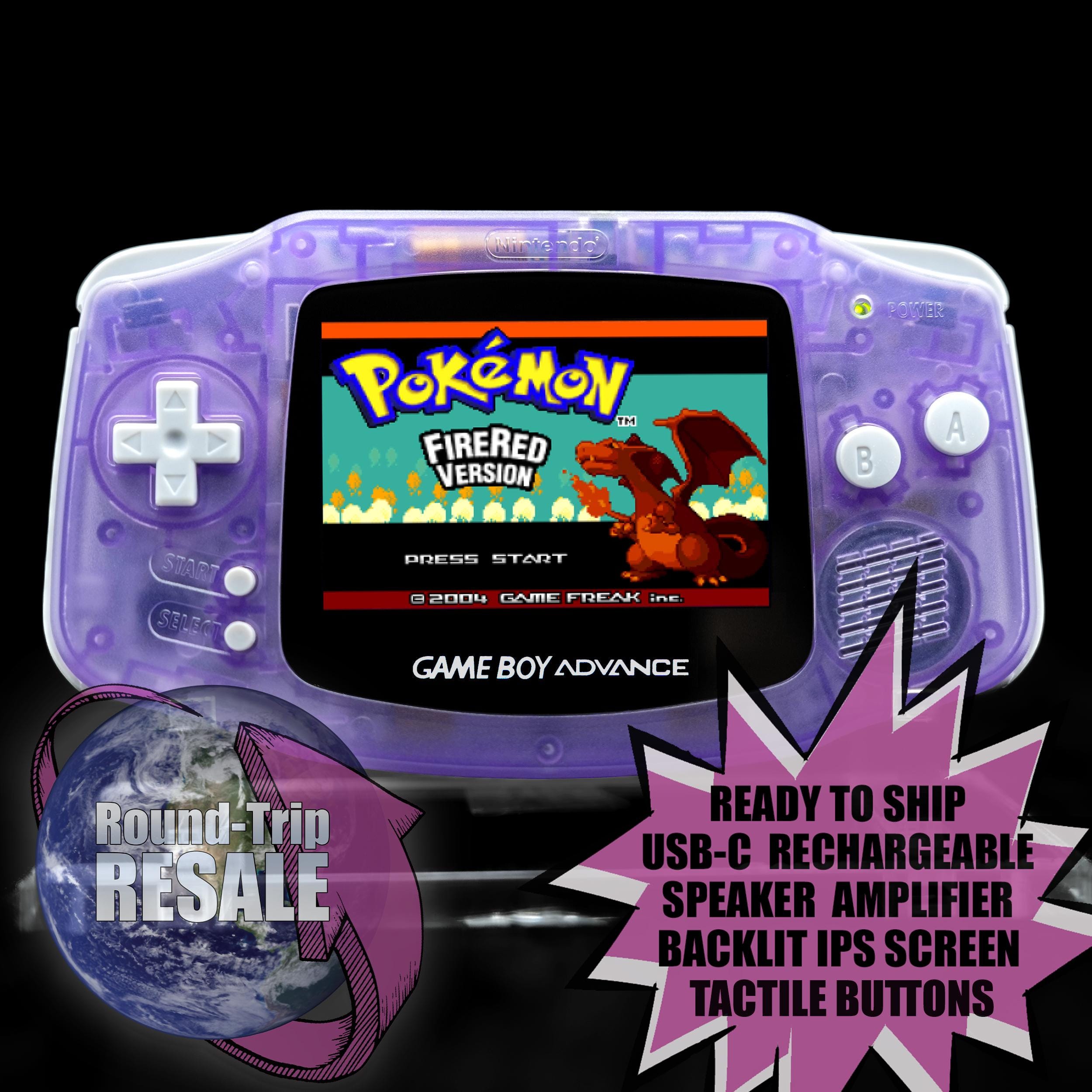 Nintendo Game Boy Advance - Laminated V5 IPS Screen - Atomic Purple ...