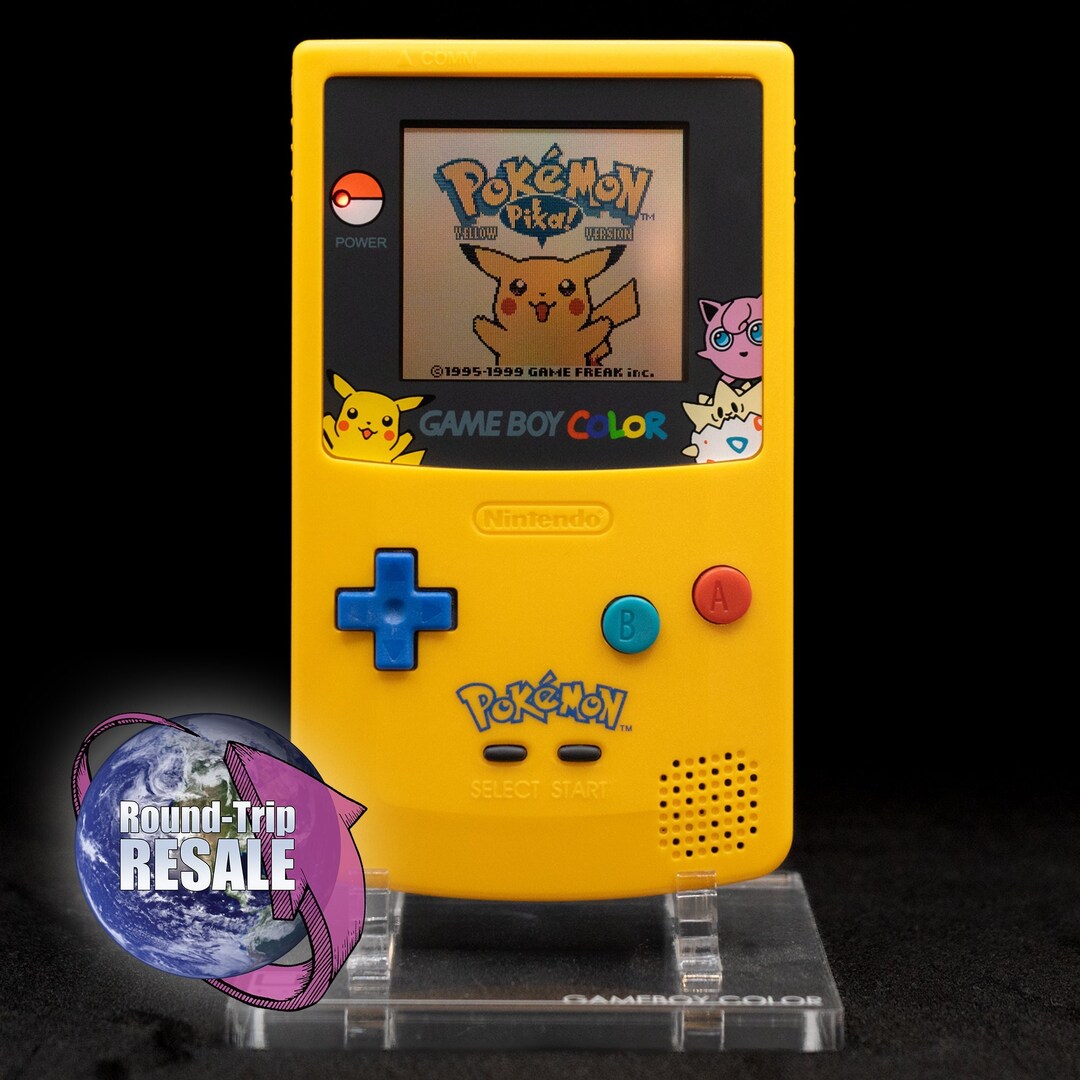 Nintendo Game Boy Color - Pokemon Special Pikachu Edition - Refurbished ...