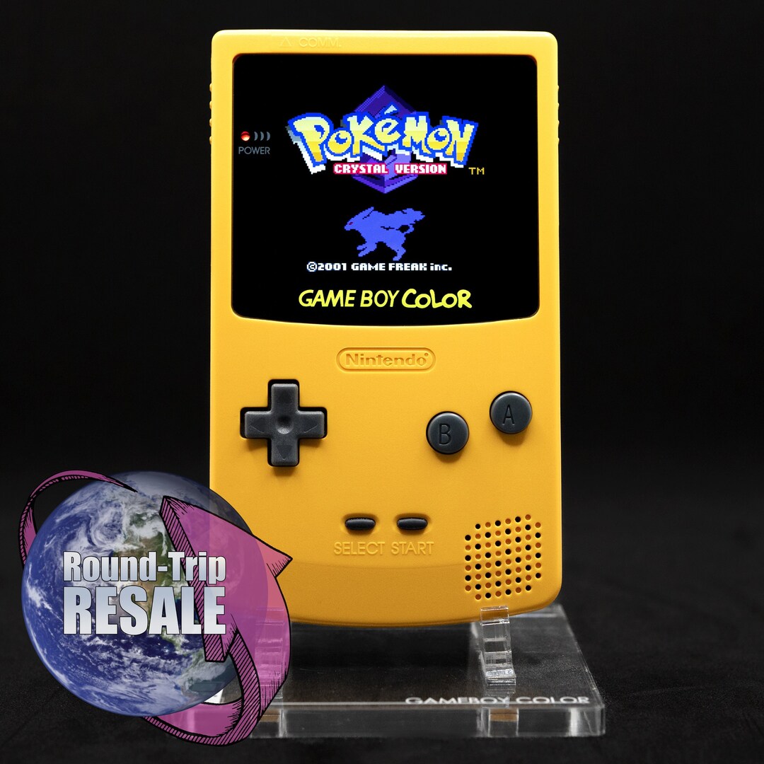 Nintendo Gameboy Color - OLED Screen Upgrade - Dandelion Yellow ...
