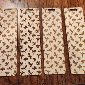 Wooden Bookmarks Inspired by the World of Eragon Inheritance Dragons ...
