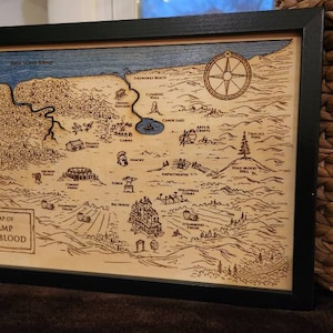 3D Map of Camp Half-blood From Percy Jackson - Etsy