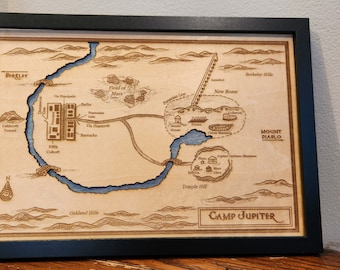 Percy Jackson Map - Etsy