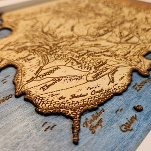 3D Wood Engraved Wheel of Time Map Wot - Etsy