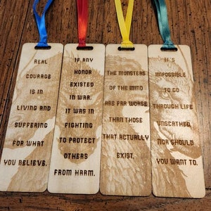 Wooden Bookmarks Inspired by the World of Eragon Inheritance Dragons ...