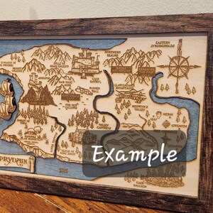 3D Map of Camp Half-blood From Percy Jackson - Etsy