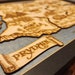 3D Wood Engraved Map of Prydain Chronicles - Etsy