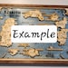 3D Wood Engraved Tortall Map, Song of the Lioness Map - Etsy
