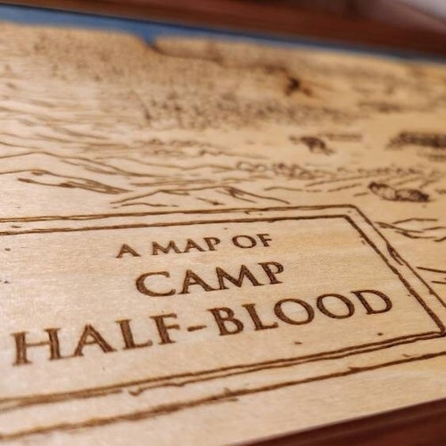 3D Map of Camp Half-blood From Percy Jackson - Etsy