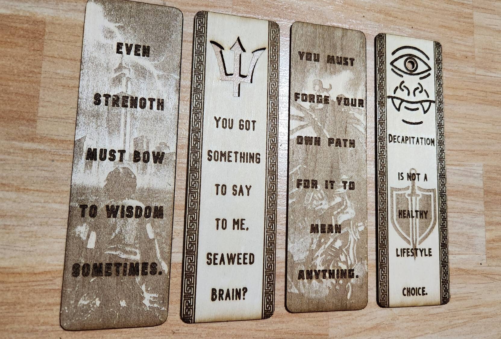 Percy Jackson Bookmarks - Etsy
