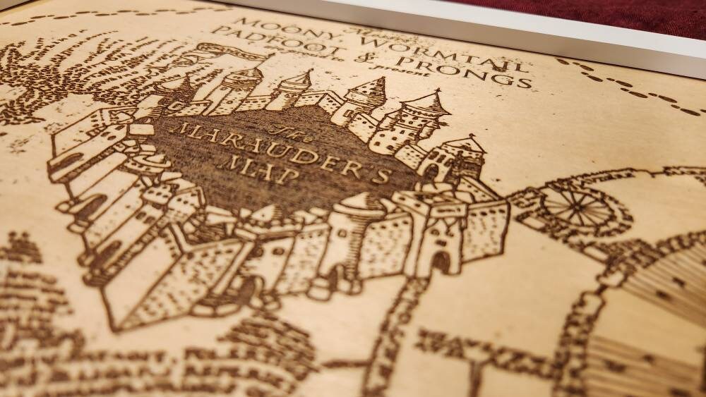 Harry Potter Marauders Map Wallpaper