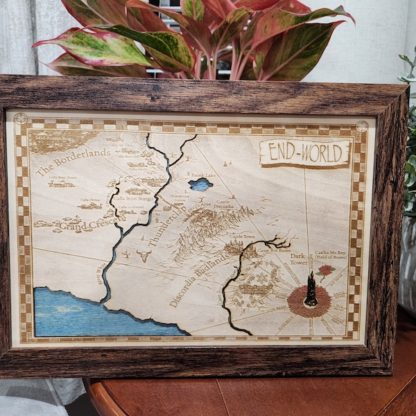 Dark Tower Map - Etsy