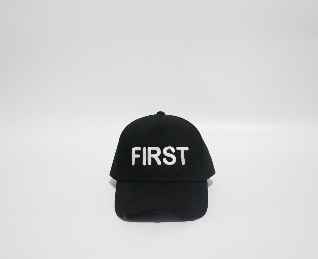 FIRST NO.1 Number One CAP Black Baseball Hat Designer / New Era ...