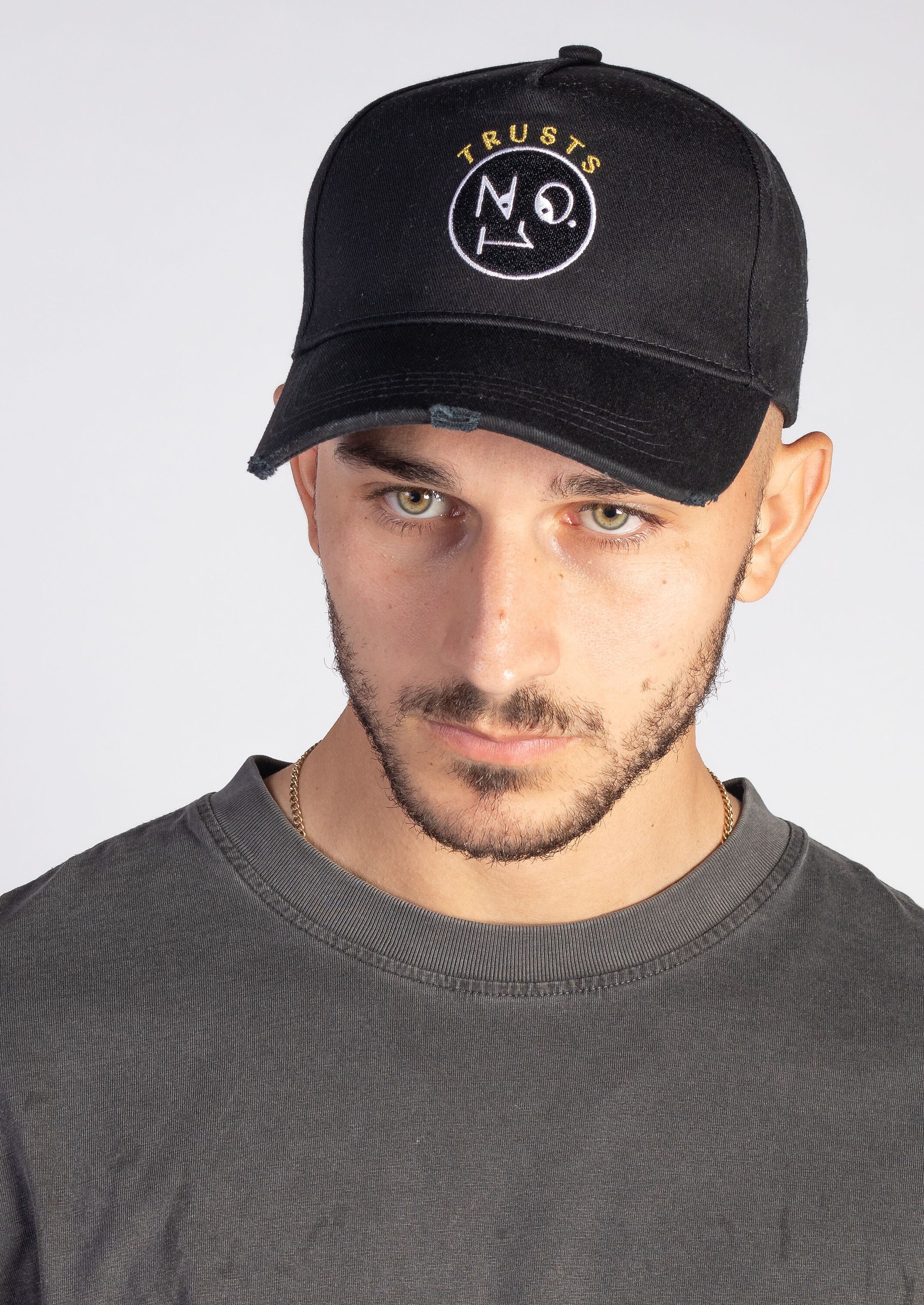 Trust No 1 No One No.1 New Era Distressed Quality Dsquared Trapstar ...