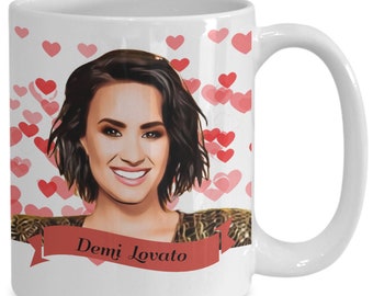 Demi Lovato Mug - Etsy