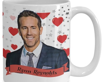Ryan Reynolds Mug - Etsy