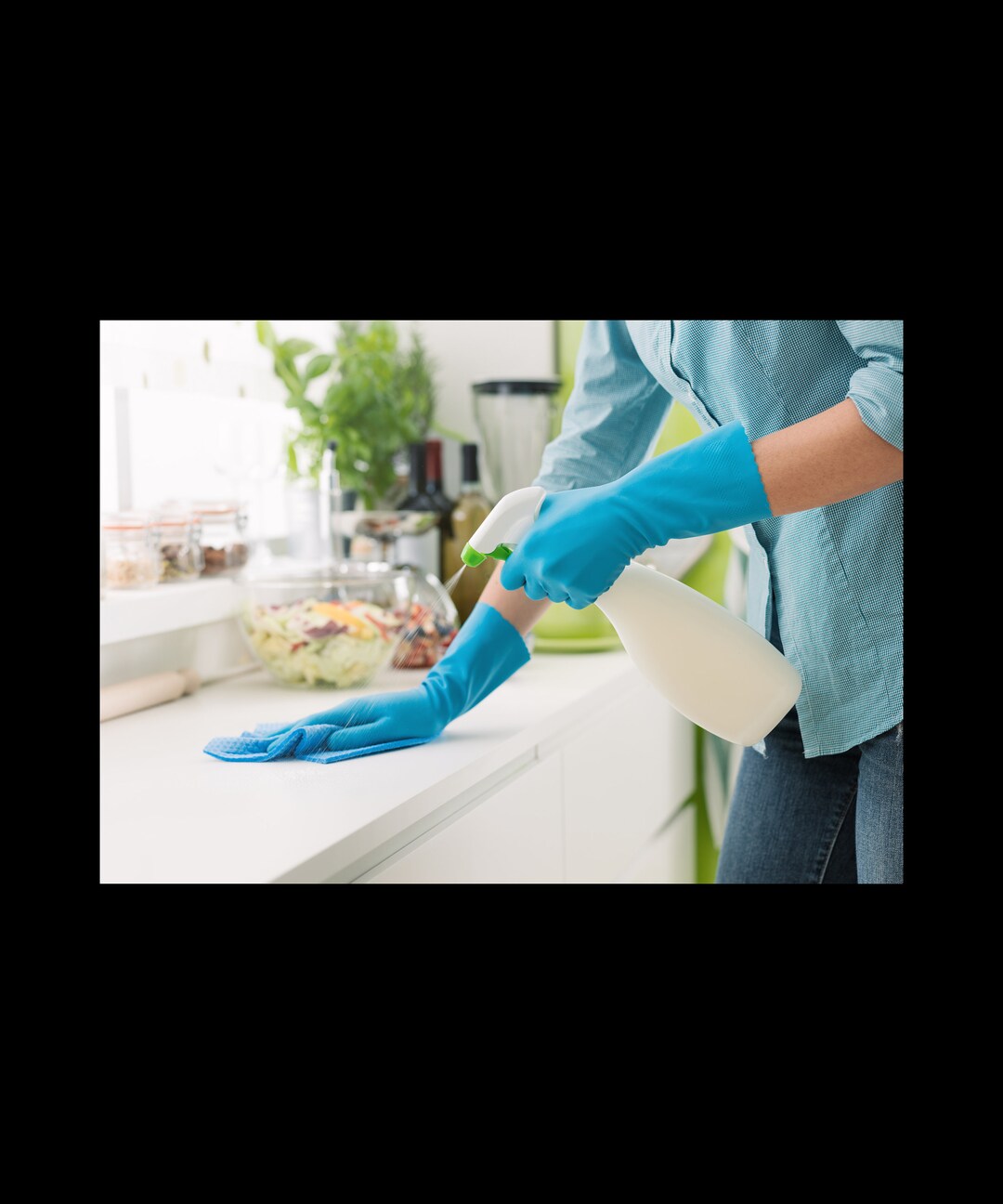 Best Step by Step Visual Guide / Cheat Sheet to Deep Cleaning a Kitchen ...