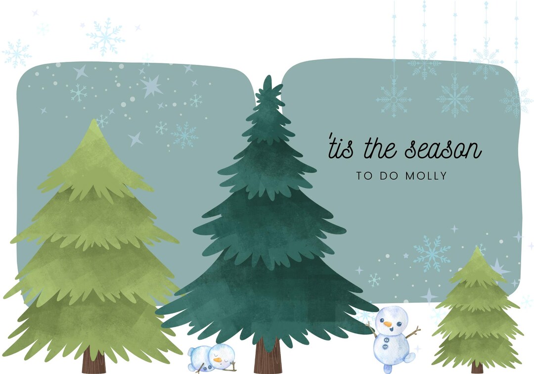 Funny Printable Christmas Cards 20 Ct - Etsy